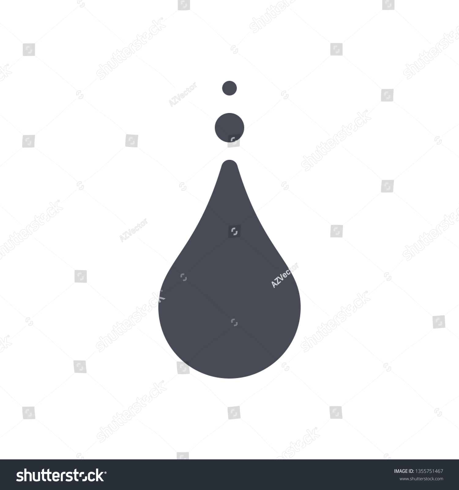 Crude Oil Vector Icon Stock Vector (Royalty Free) 1355751467 | Shutterstock
