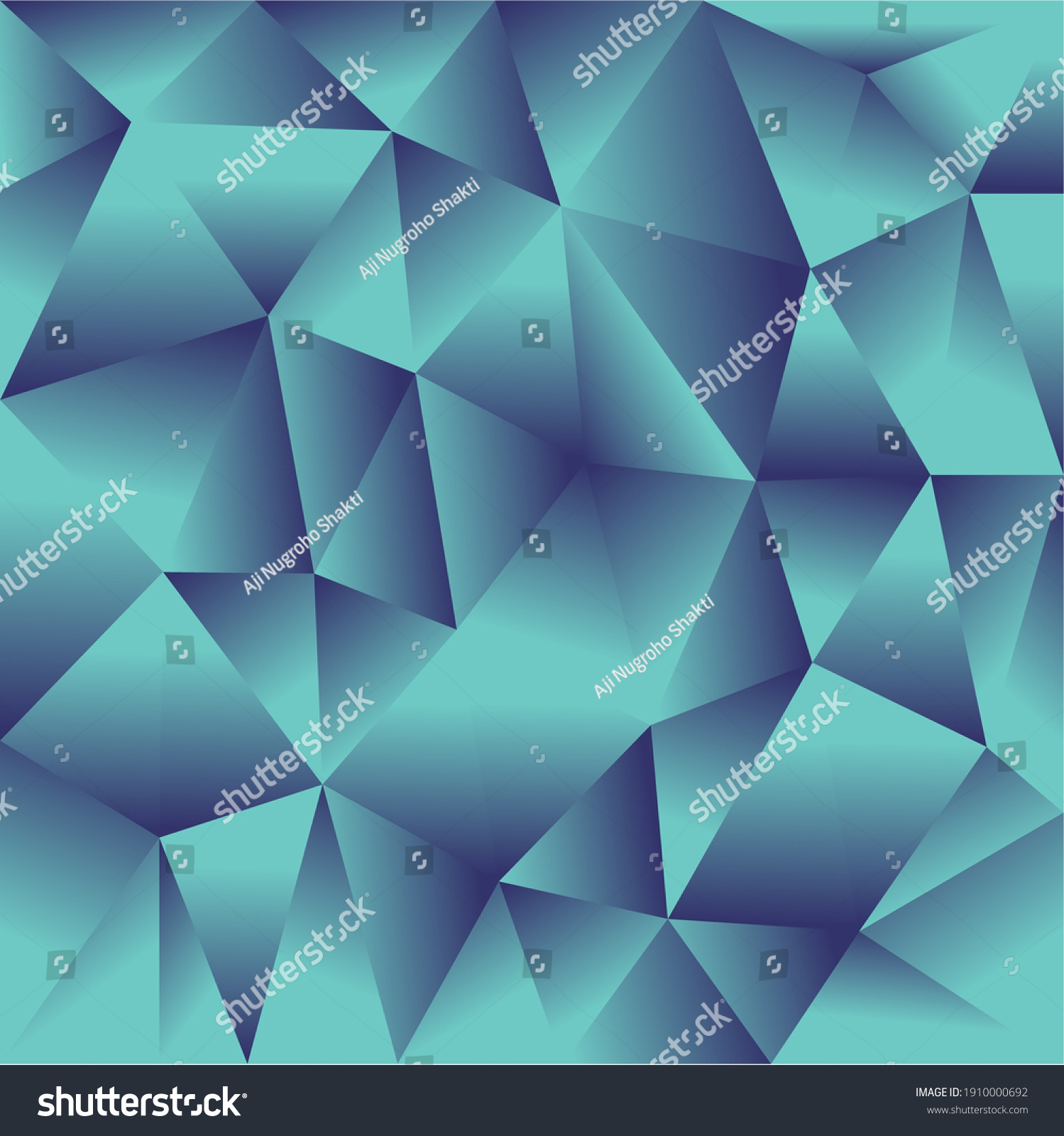 Crystal Background Blue Gradient Color Vector Stock Vector (Royalty ...