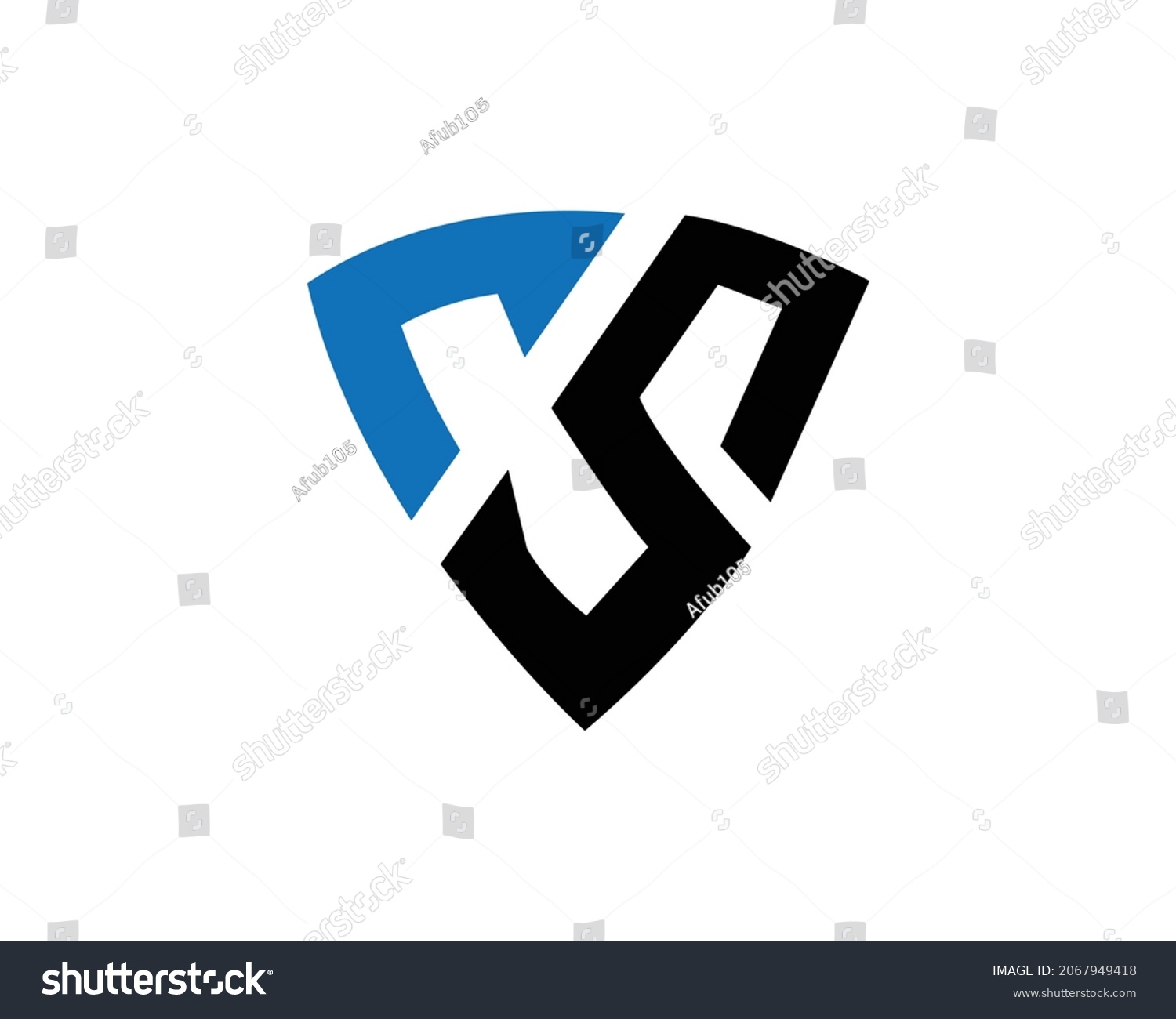 Cs Logo Icon Design Concept Vector Stock Vector (Royalty Free ...