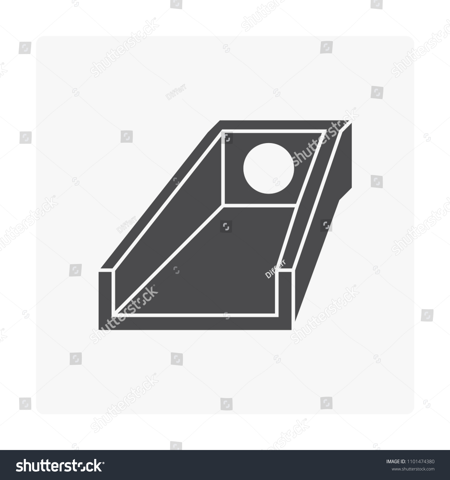 Culvert Precast Concrete Pipe Structure Vector Stock Vector (Royalty ...