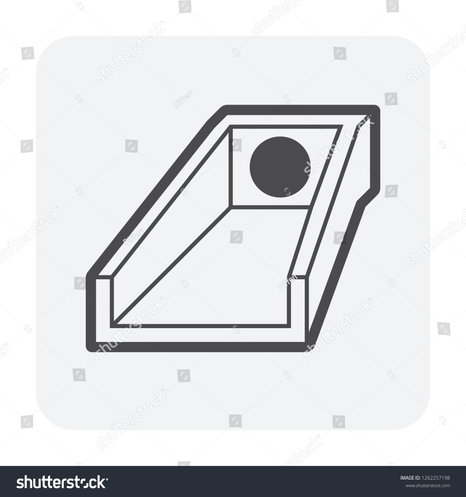 Culvert Precast Concrete Pipe Structure Vector Stock Vector (Royalty ...