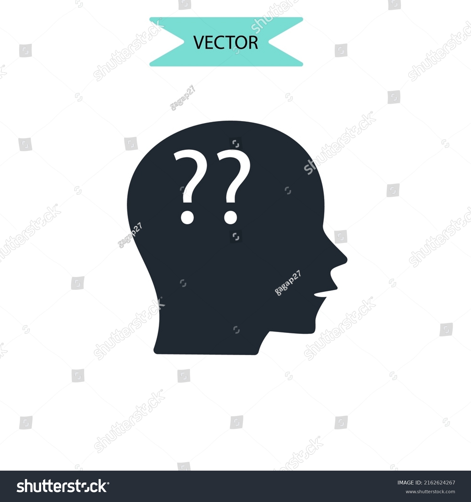 Curiosity Icons Symbol Vector Elements Infographic Stock Vector ...
