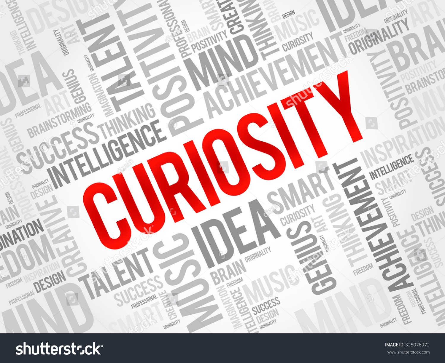 Curiosity Word Cloud Business Concept Stock Vector (Royalty Free ...