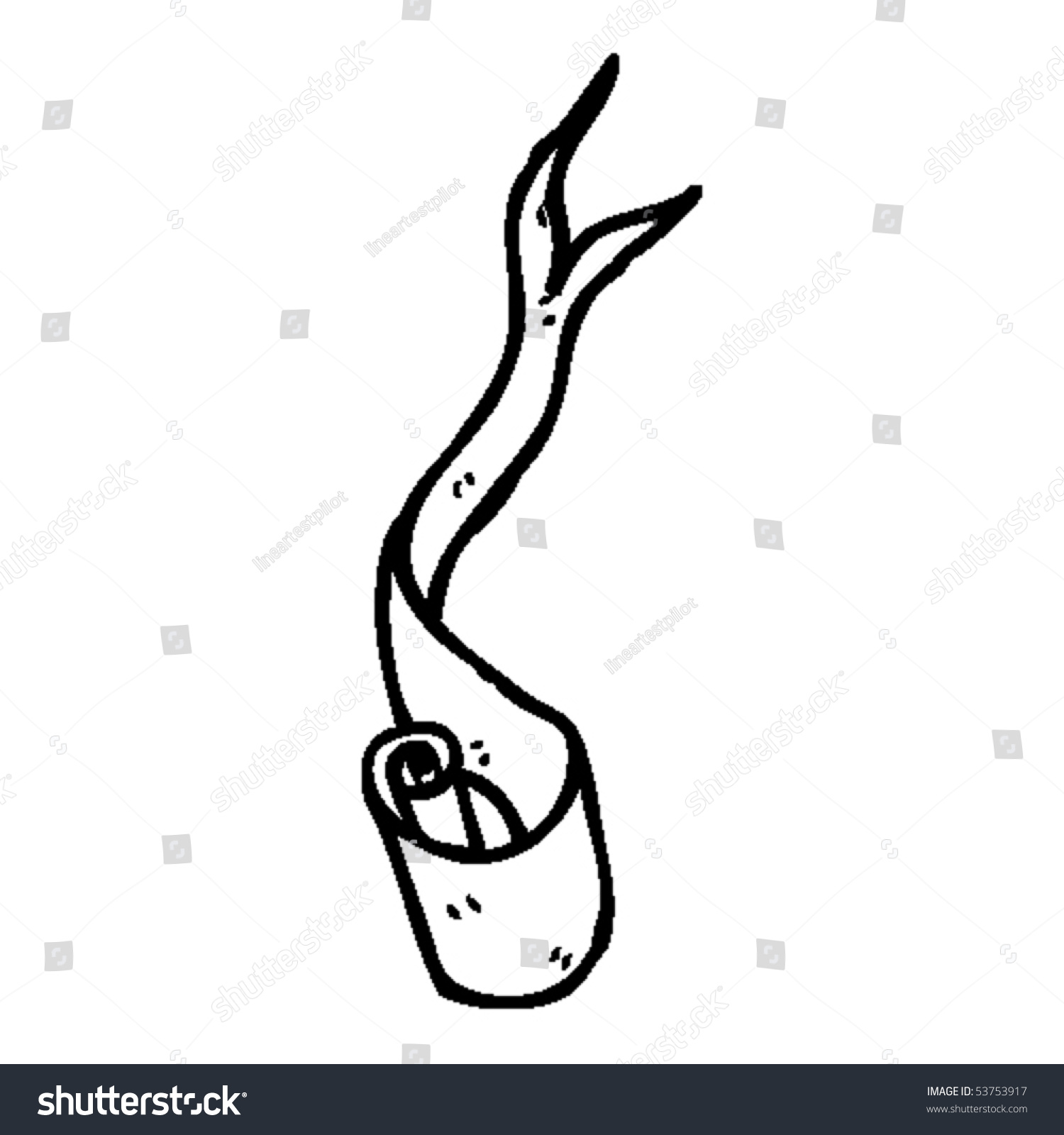 Curled Banner Drawing Stock Vector (Royalty Free) 53753917 | Shutterstock