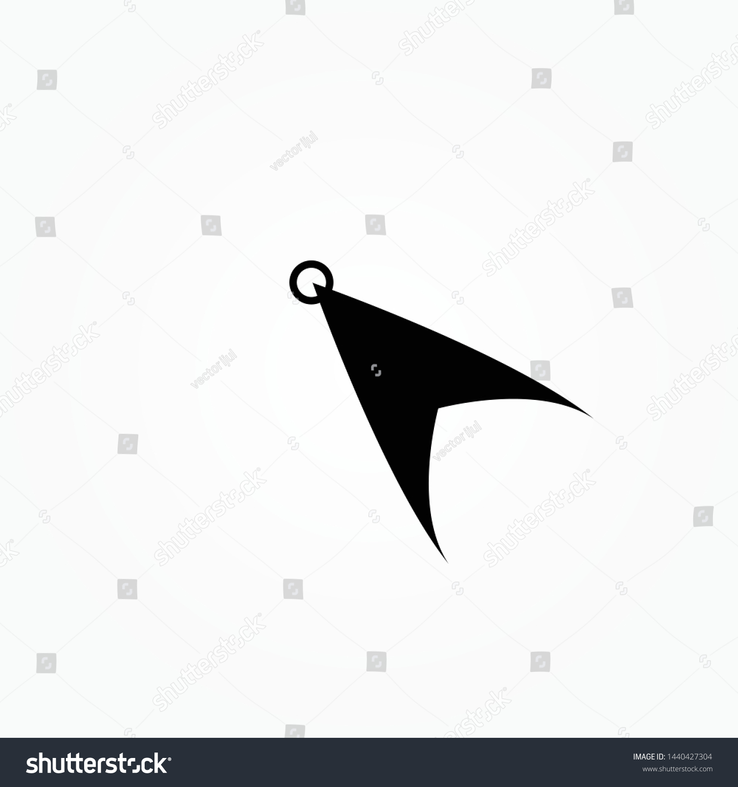 Cursor Icon Navigation Directions Arrow Cursor Stock Vector (Royalty ...