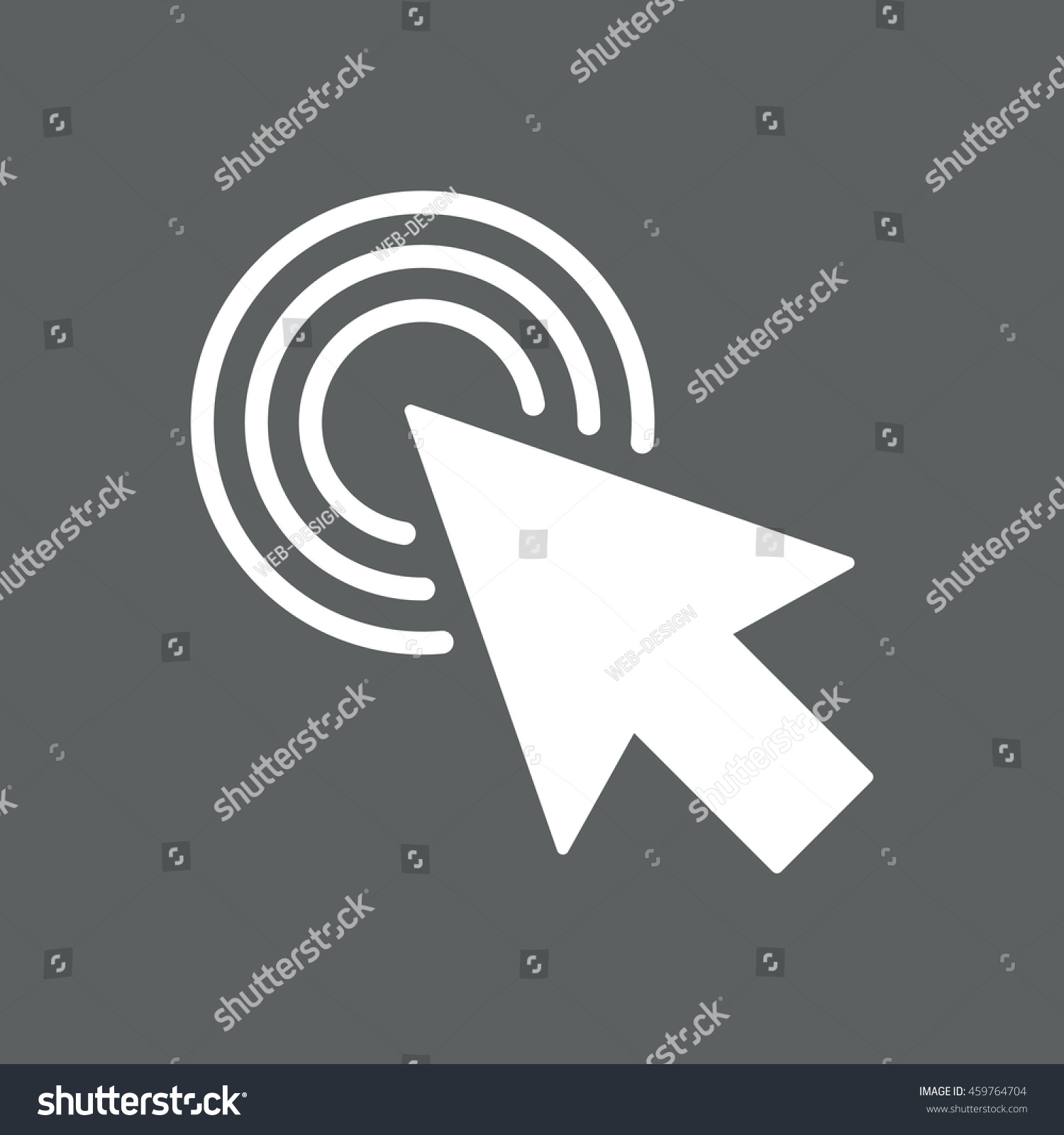 Vektor Stok Cursors Icon Symbol Vector (Tanpa Royalti) 459764704 ...