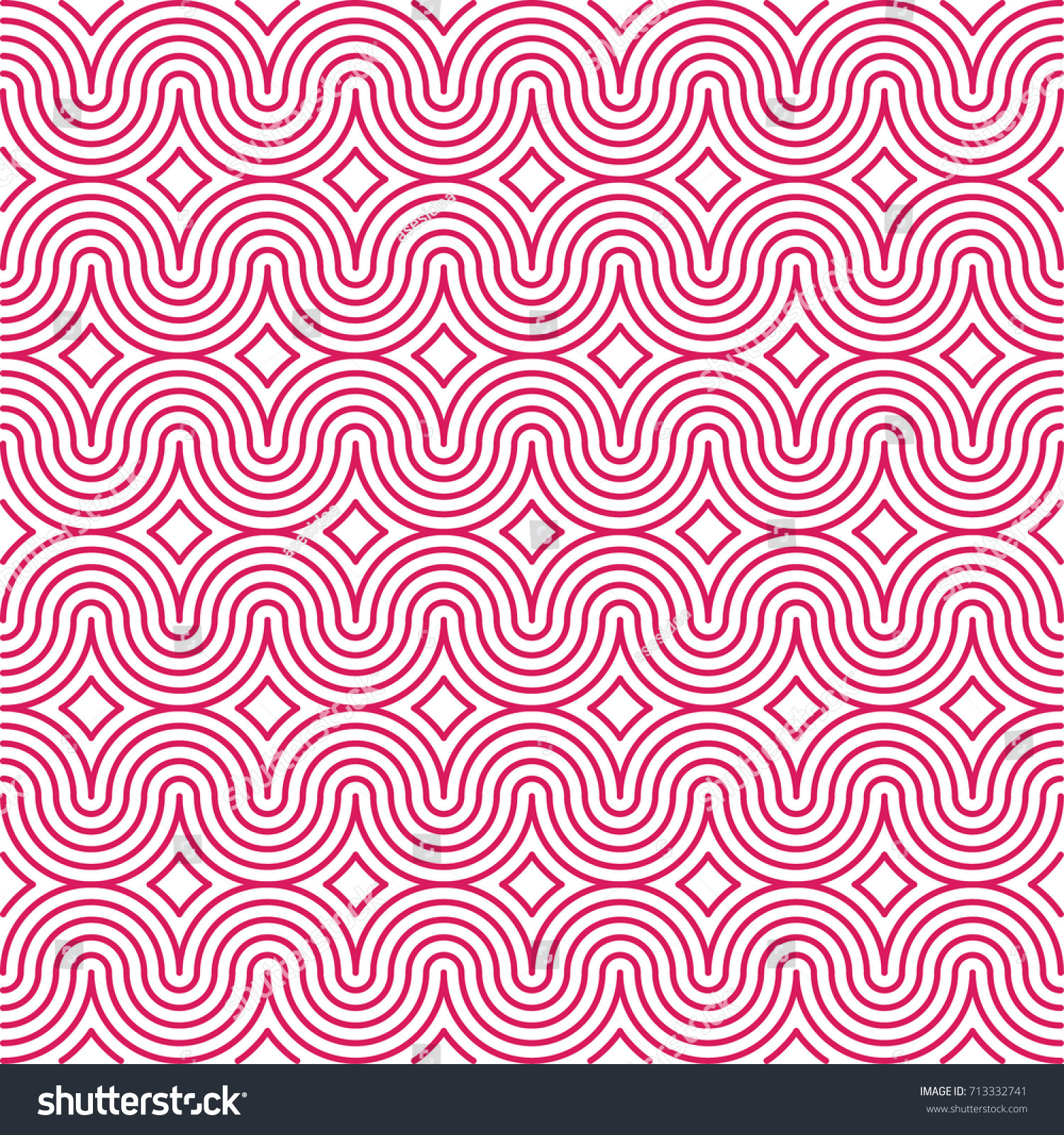 Curve Pattern Design Vector Design Wallpaper: vector de stock (libre de ...