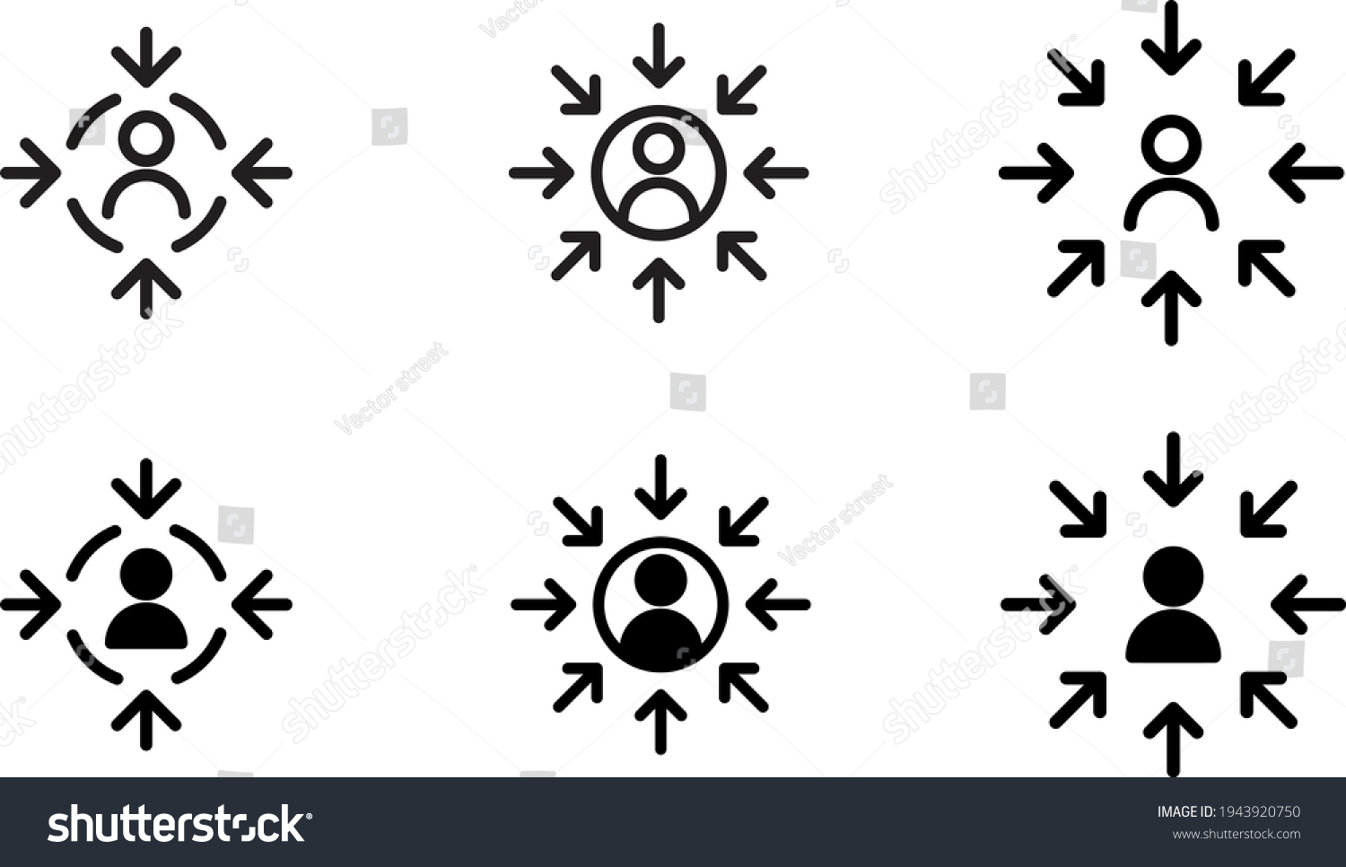 Customer Centricity Icon Vector Stock Vector (Royalty Free) 1943920750 ...