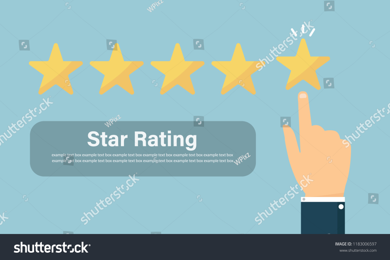 Customer Reviews Rating Classification Concept Stock Vector (Royalty ...