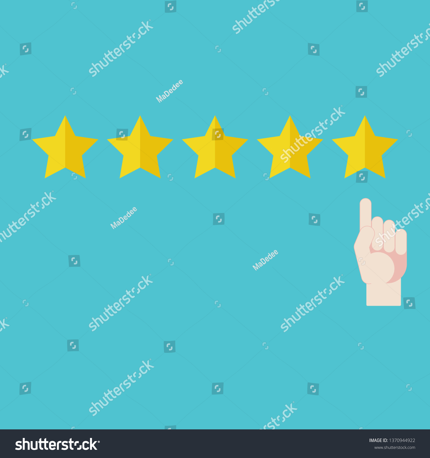 Customer Reviews Rating Classification Concept Vector Stock Vector ...