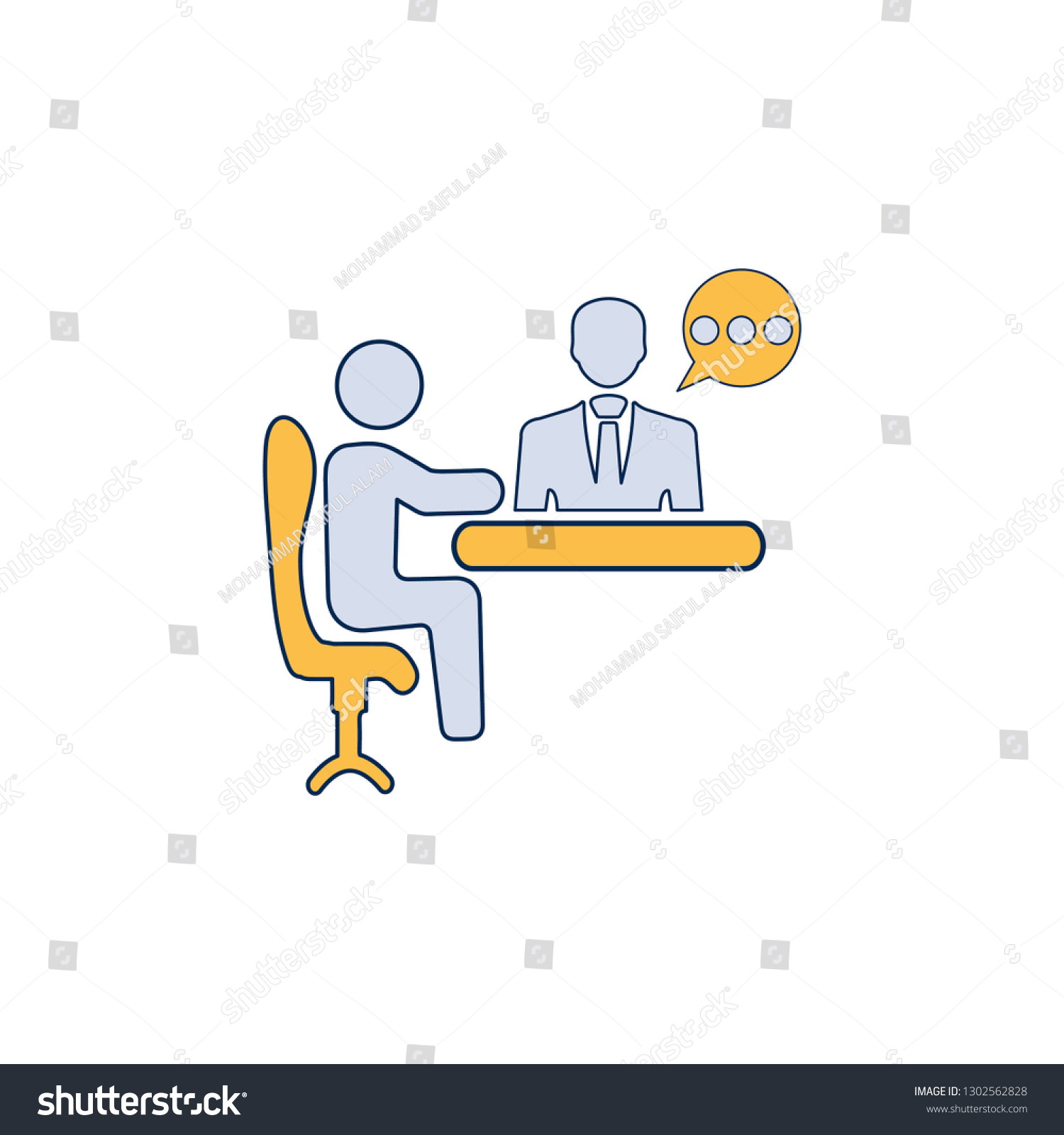 Customer Service Icon Stock Vector (Royalty Free) 1302562828 | Shutterstock