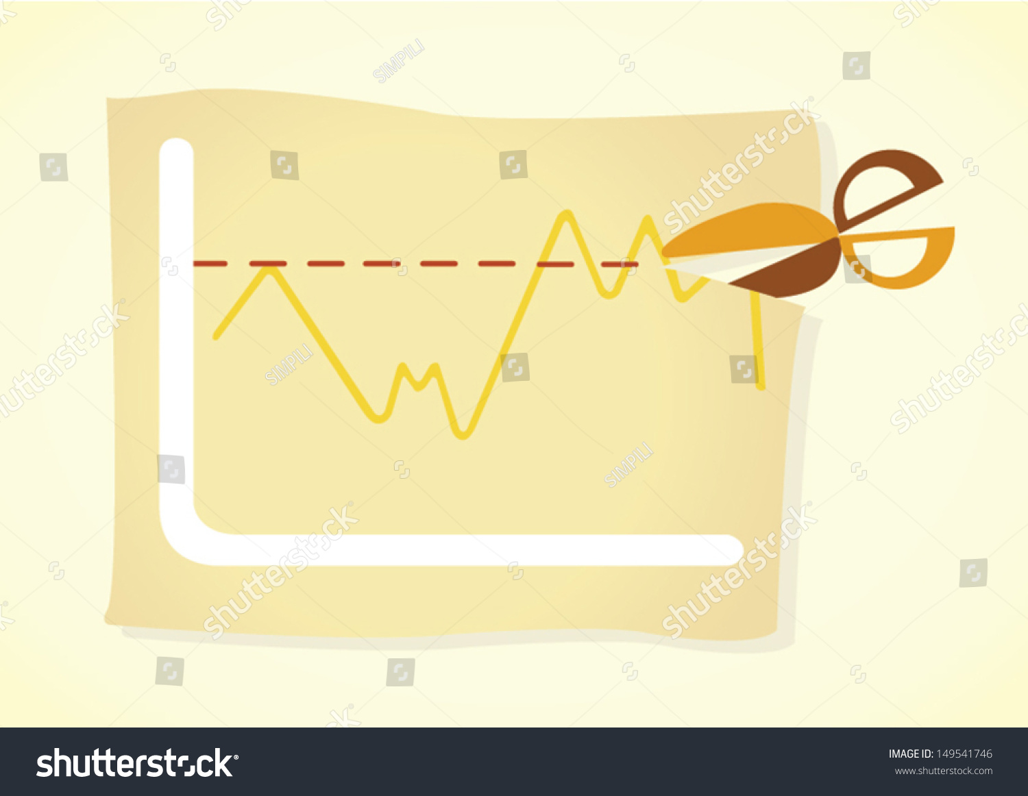 Cut Loss Stock Vector (Royalty Free) 149541746 | Shutterstock