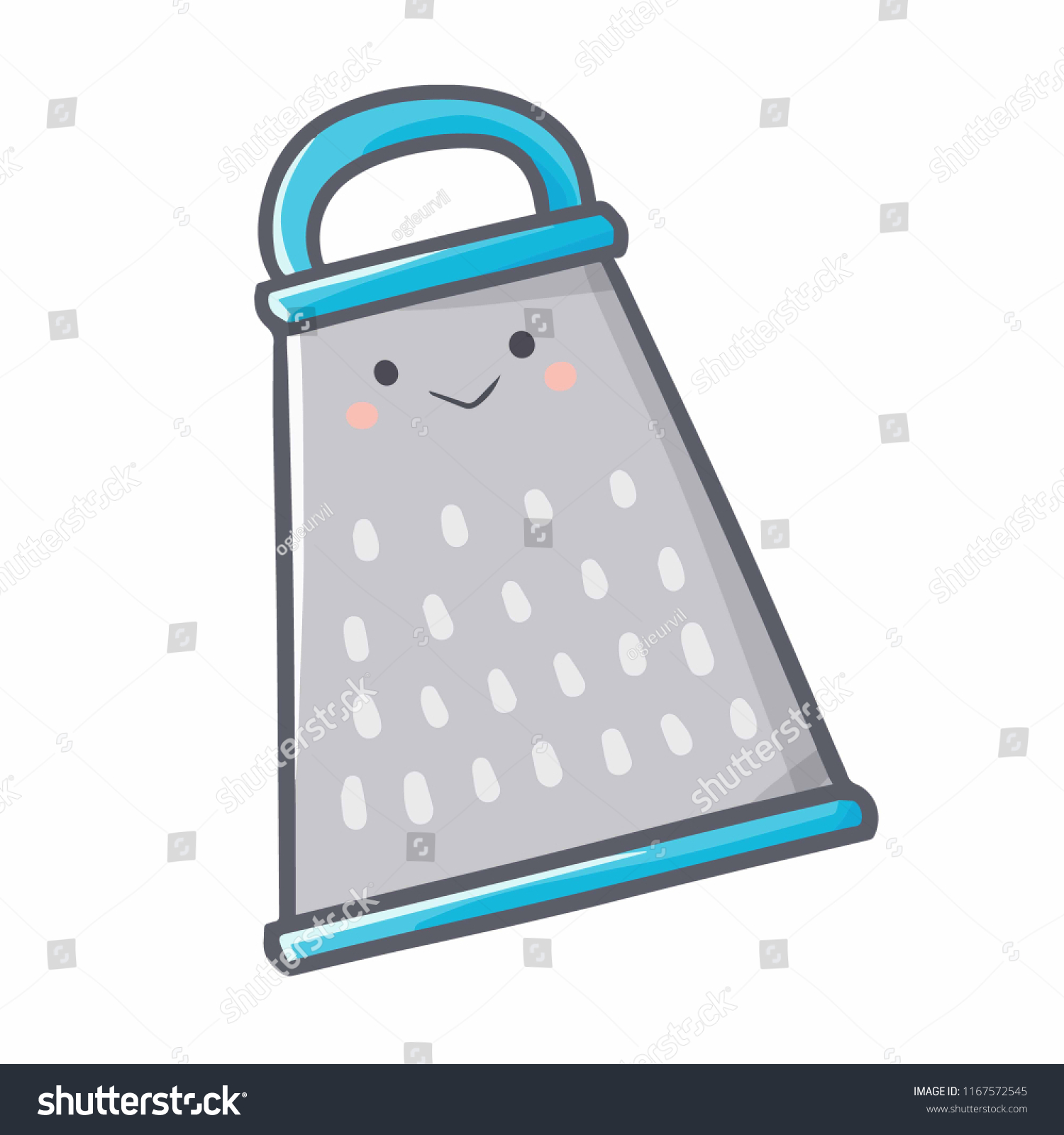 Cute Funny Grater Smiling Vector Stock Vector (Royalty Free) 1167572545 ...
