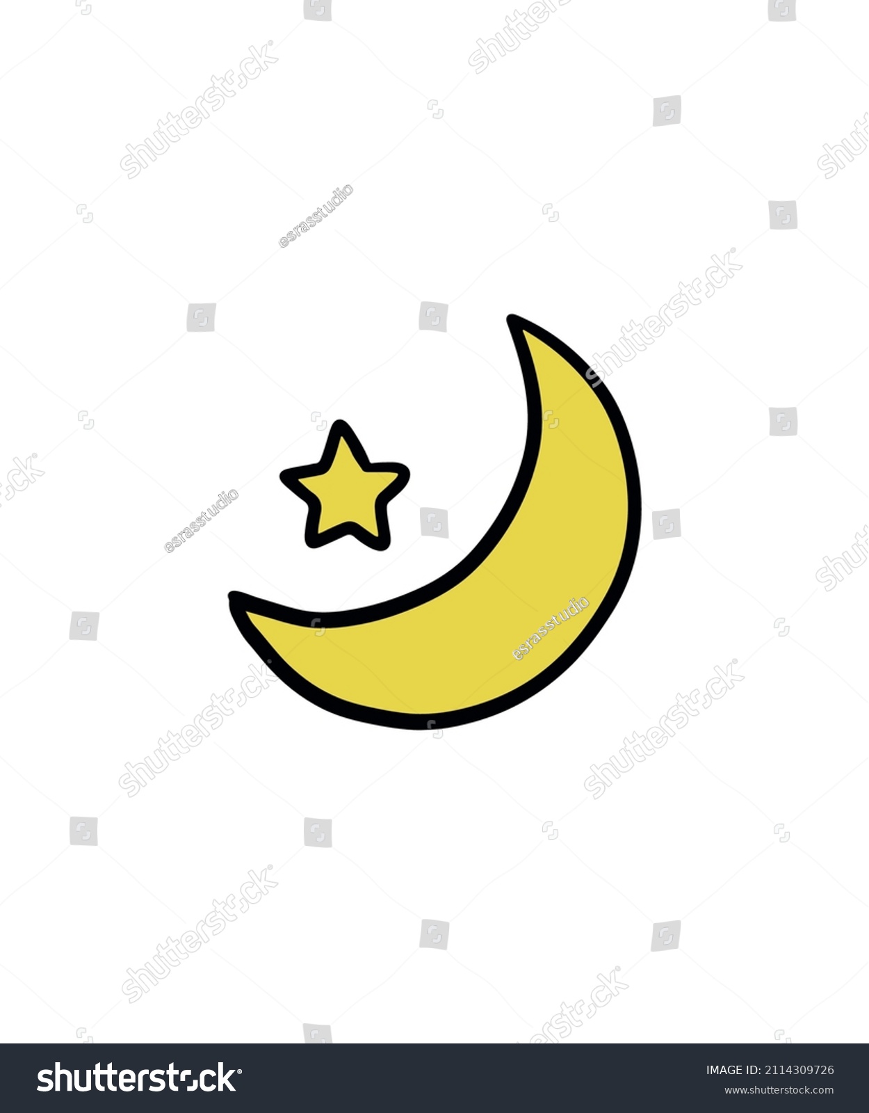 Cute Simple Sleep Vector Drawings Stock Vector (Royalty Free ...