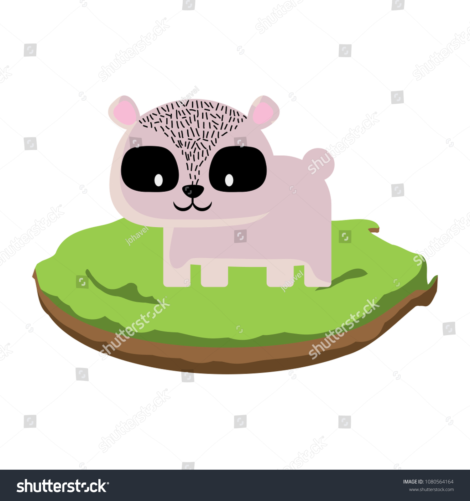 Cute Animals Design Stock Vector (Royalty Free) 1080564164