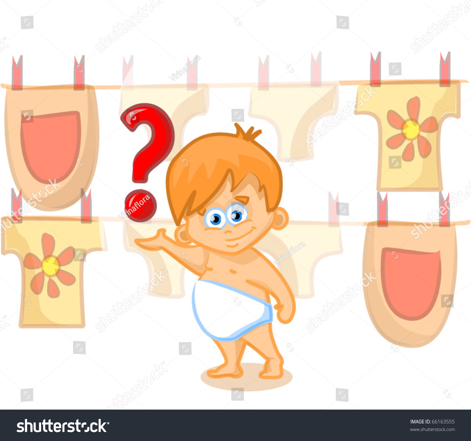Cute Baby Question Mark: เวกเตอร์สต็อก (ปลอดค่าลิขสิทธิ์) 66163555 ...