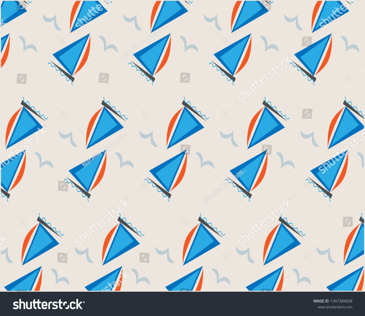 Cute Background Poster Screensaver Pattern Design Stock Vector (Royalty ...