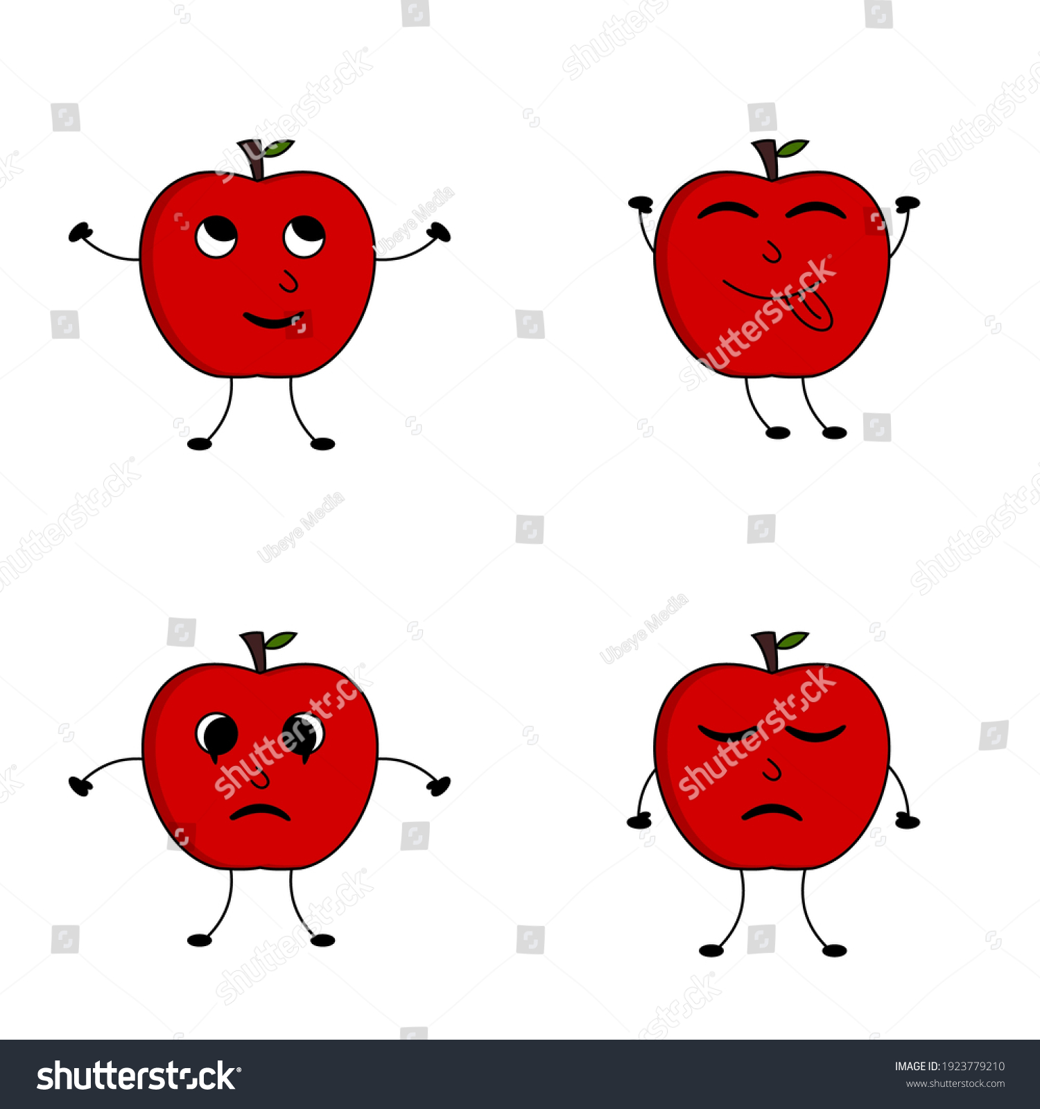 58,875 Apple character Images, Stock Photos & Vectors | Shutterstock