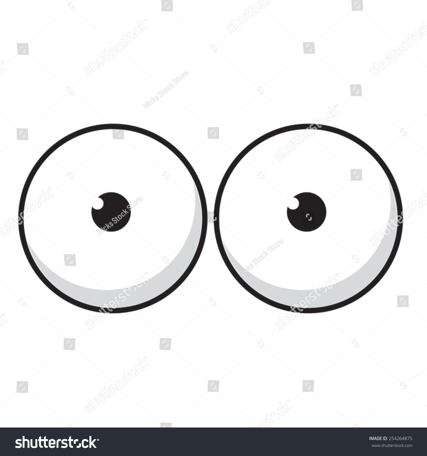 Cartoon beady eyes 33 รายการ ภาพ ภาพสต็อกและเวกเตอร์ | Shutterstock