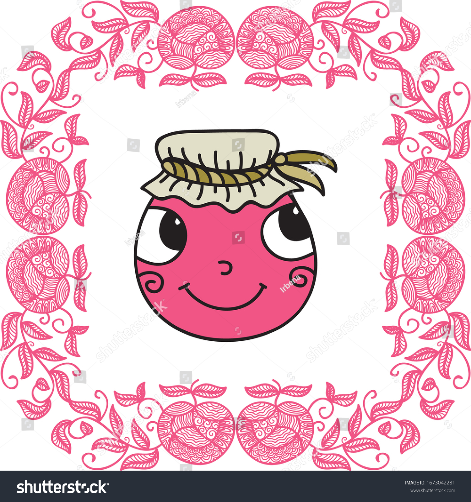 Cute Cartoon Jam Vector Illustration: เวกเตอร์สต็อก (ปลอดค่าลิขสิทธิ์ ...