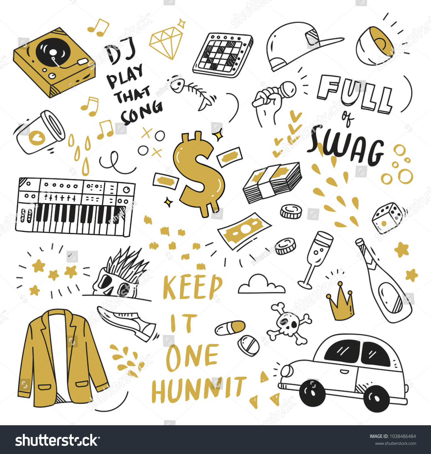 1,343 Hand swag vector Images, Stock Photos & Vectors | Shutterstock