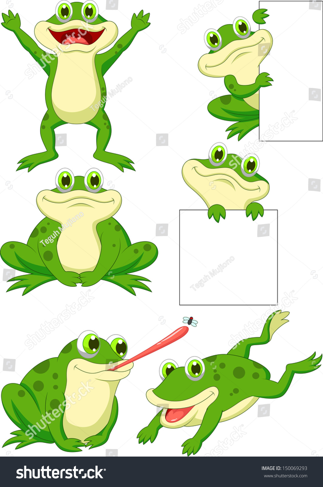 1.184 imagens de Cartoon standing frog Imagens, fotos stock e vetores ...