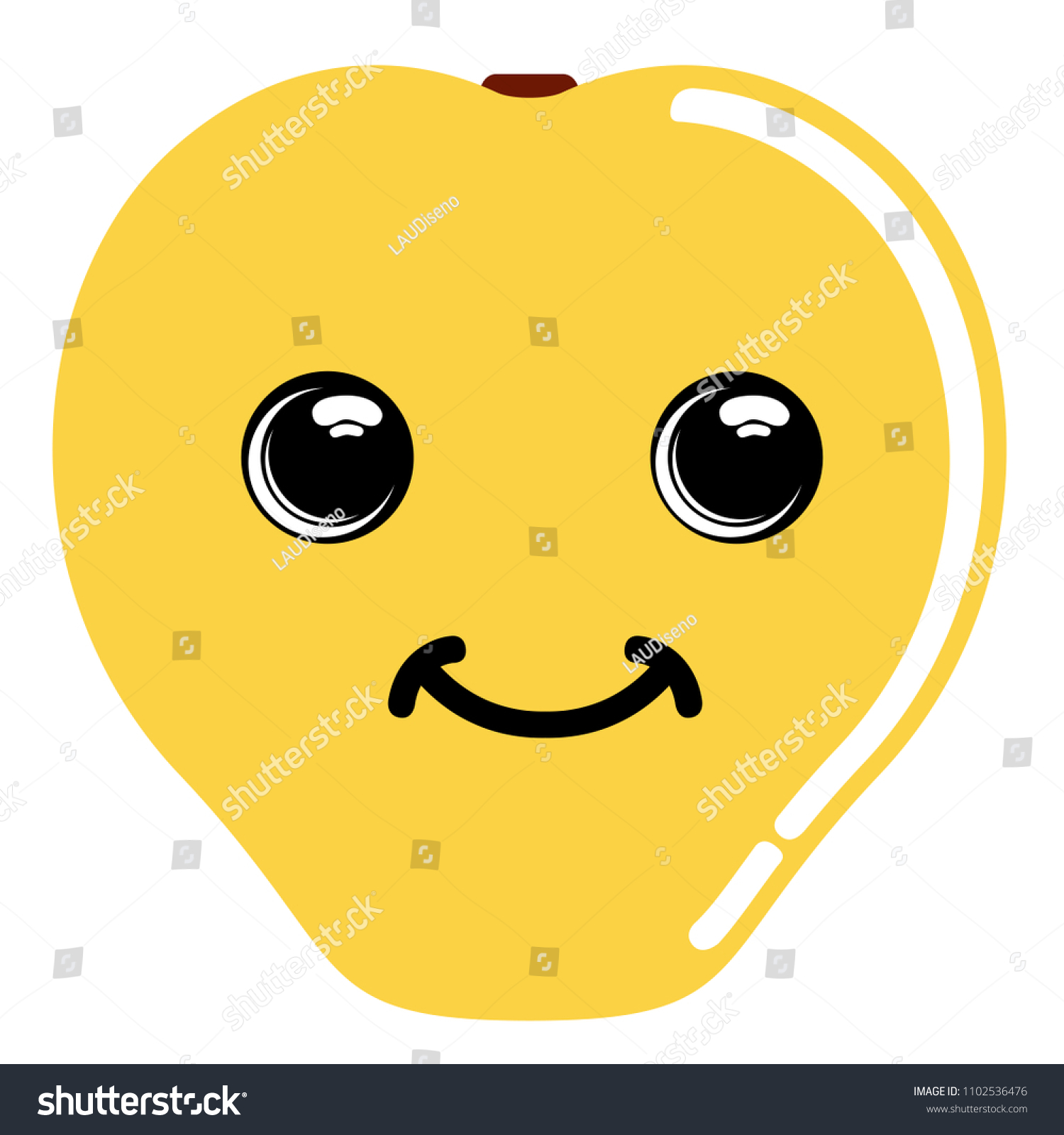 Cute Guava Emoticon: เวกเตอร์สต็อก (ปลอดค่าลิขสิทธิ์) 1102536476 ...