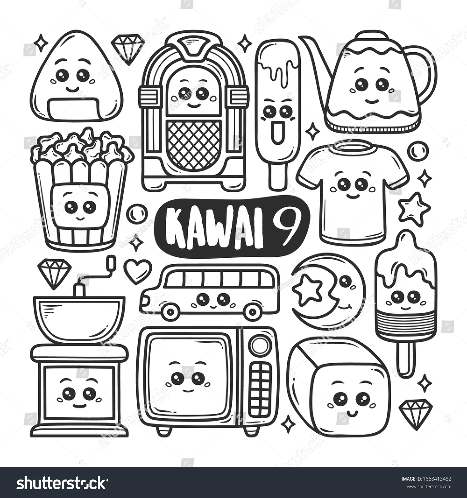 6,305 Marshmallow doodle Images, Stock Photos & Vectors | Shutterstock