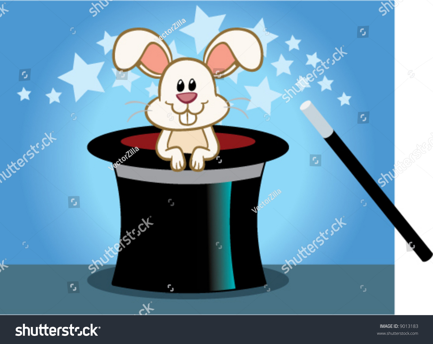 Magic Rabbit Clipart