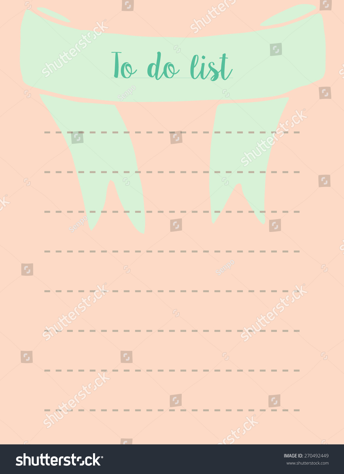 Cute Note Diary Blank Post Stickers Stock Vector (Royalty Free ...