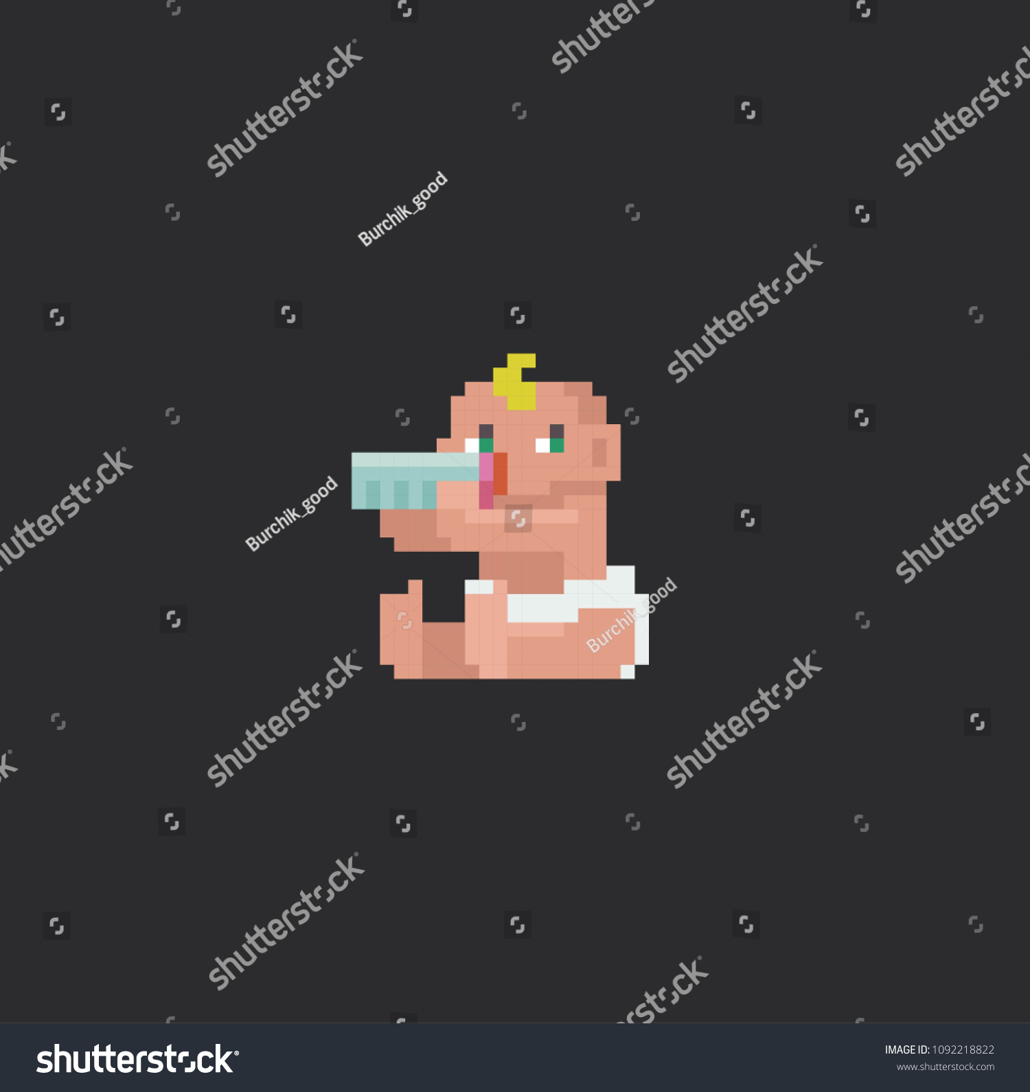 9,755 Baby pixel Images, Stock Photos & Vectors | Shutterstock