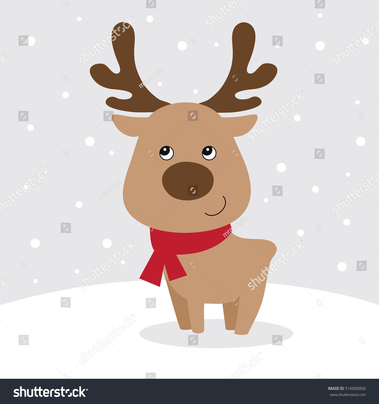 1,585 Cute rudolph Images, Stock Photos & Vectors | Shutterstock