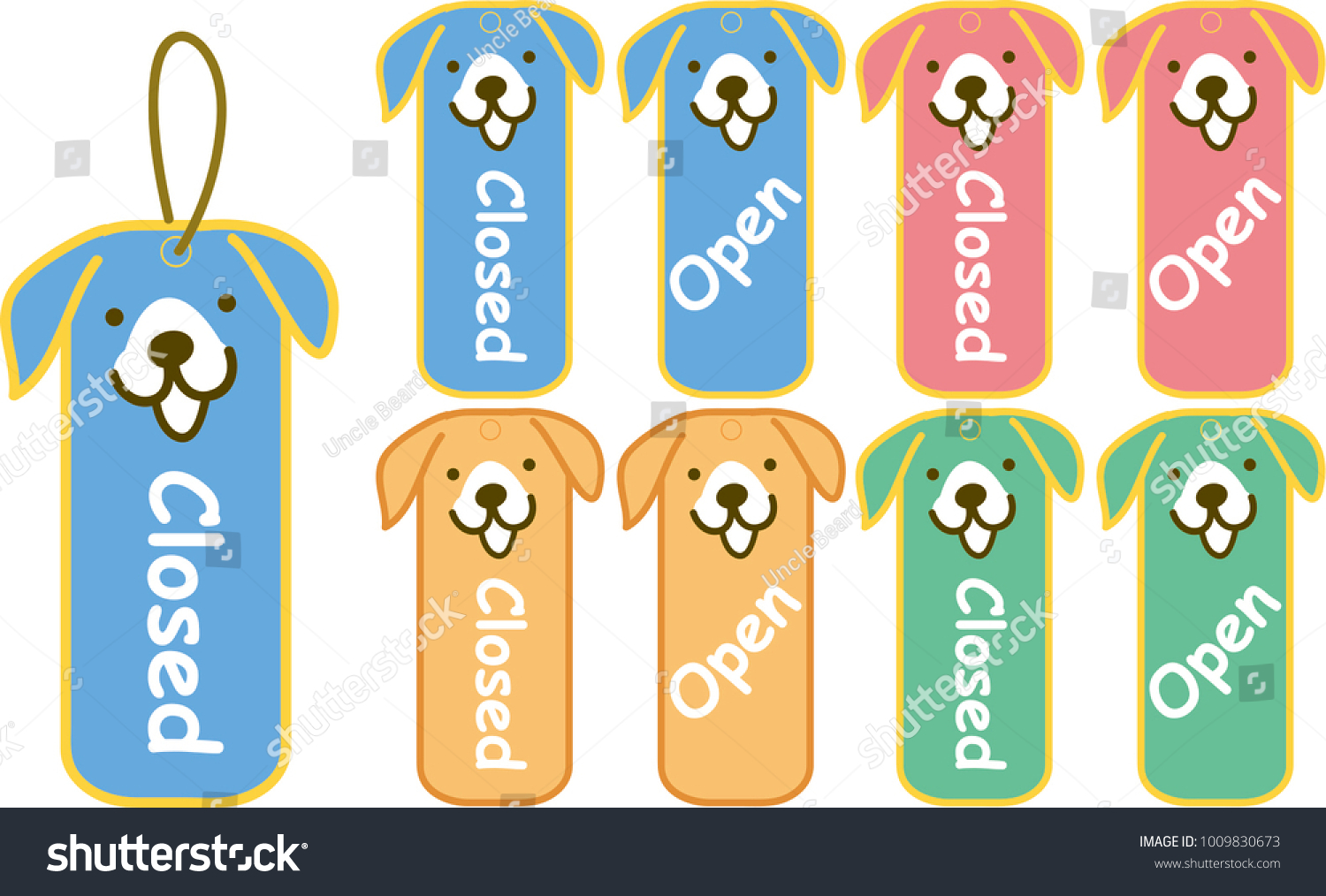 Cute Store Tags Design Stock Vector (Royalty Free) 1009830673 ...