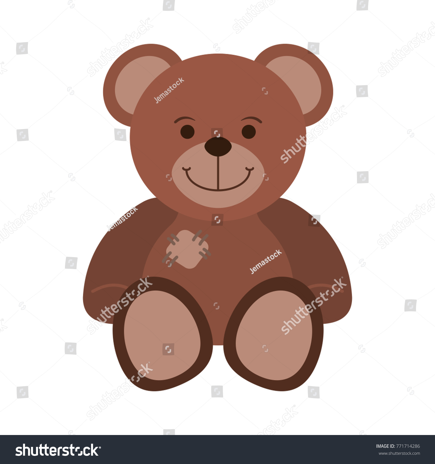 Cute Teddy Cartoon Stock Vector (Royalty Free) 771714286 | Shutterstock