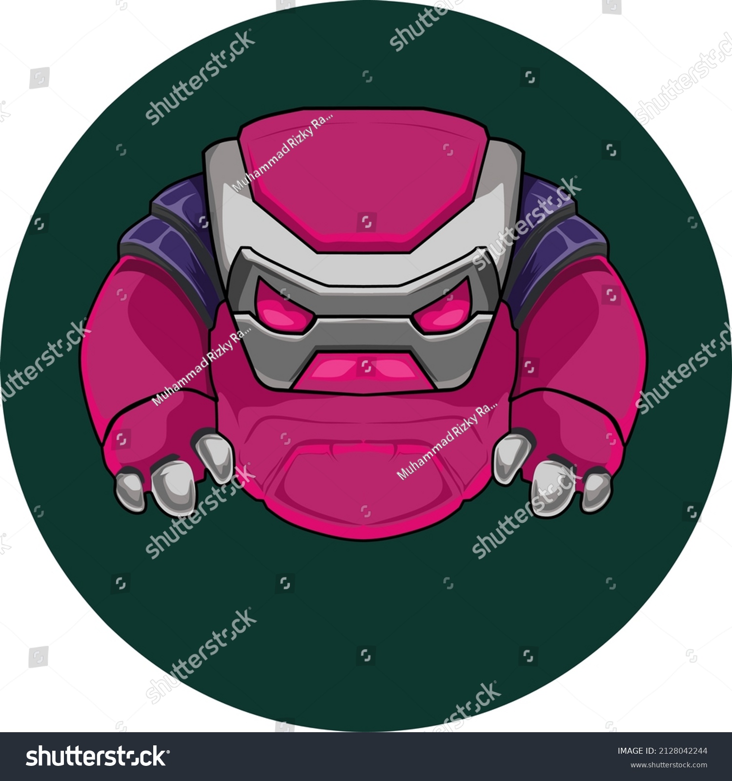 Cute Vector Character Artwork Icon Design Stock Vector (Royalty Free ...