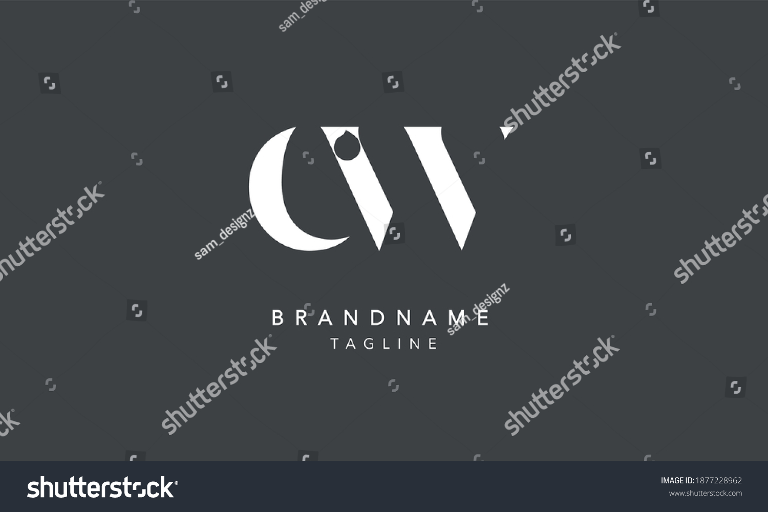 1,666 Cw monogram logo Images, Stock Photos & Vectors | Shutterstock