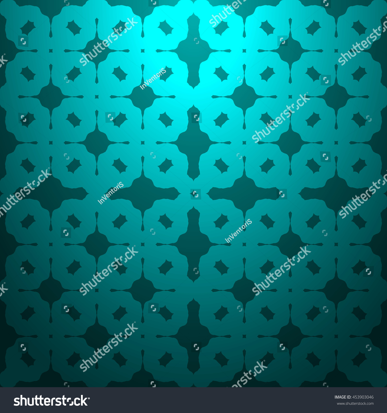Cyan Gradient Colors Striped Textured Abstract Stock Vector (Royalty ...