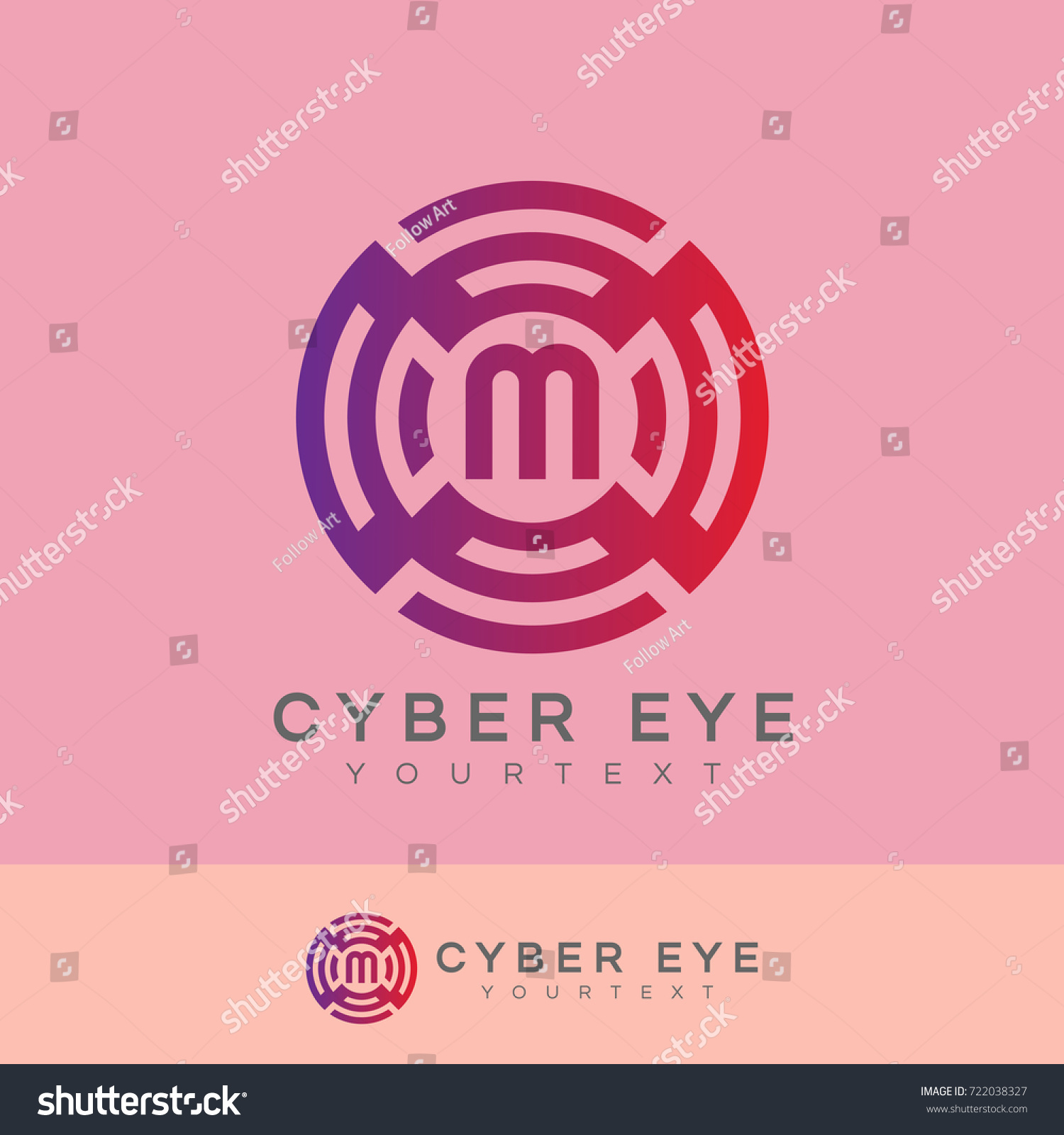 Cyber Eye Initial Letter M Logo: เวกเตอร์สต็อก (ปลอดค่าลิขสิทธิ์ ...