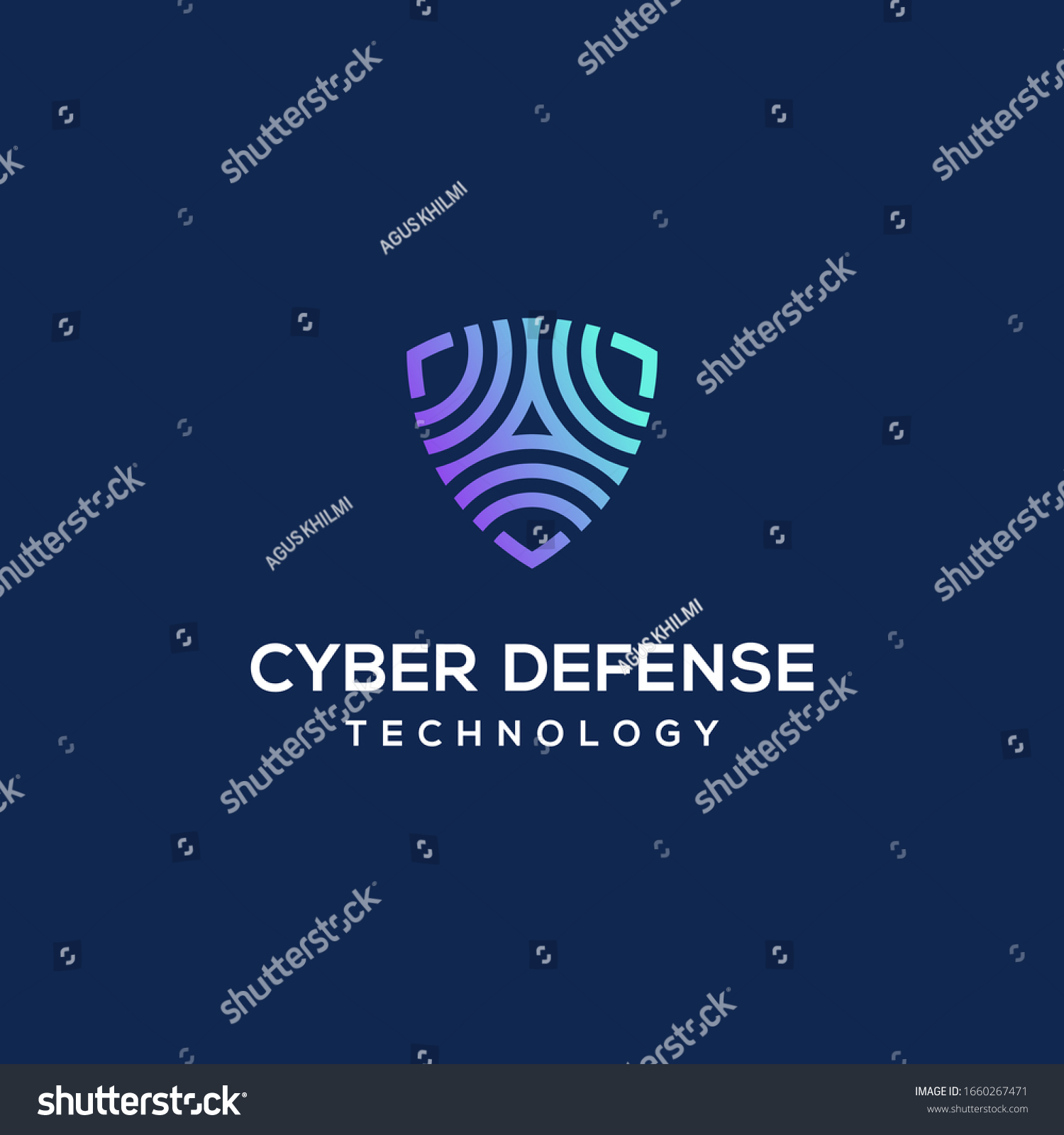 Cyber Security Logo Design Template: เวกเตอร์สต็อก (ปลอดค่าลิขสิทธิ์ ...
