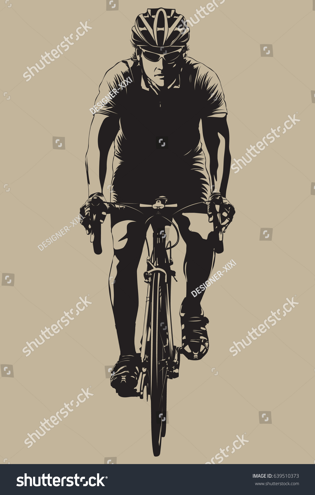 Cycling Stock Vector (Royalty Free) 639510373 | Shutterstock