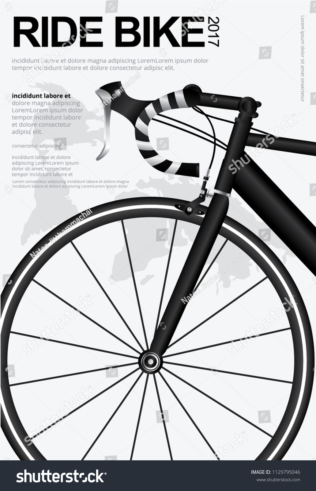 Cycling Poster Design Template Vector Illustration: Vector có sẵn (miễn ...