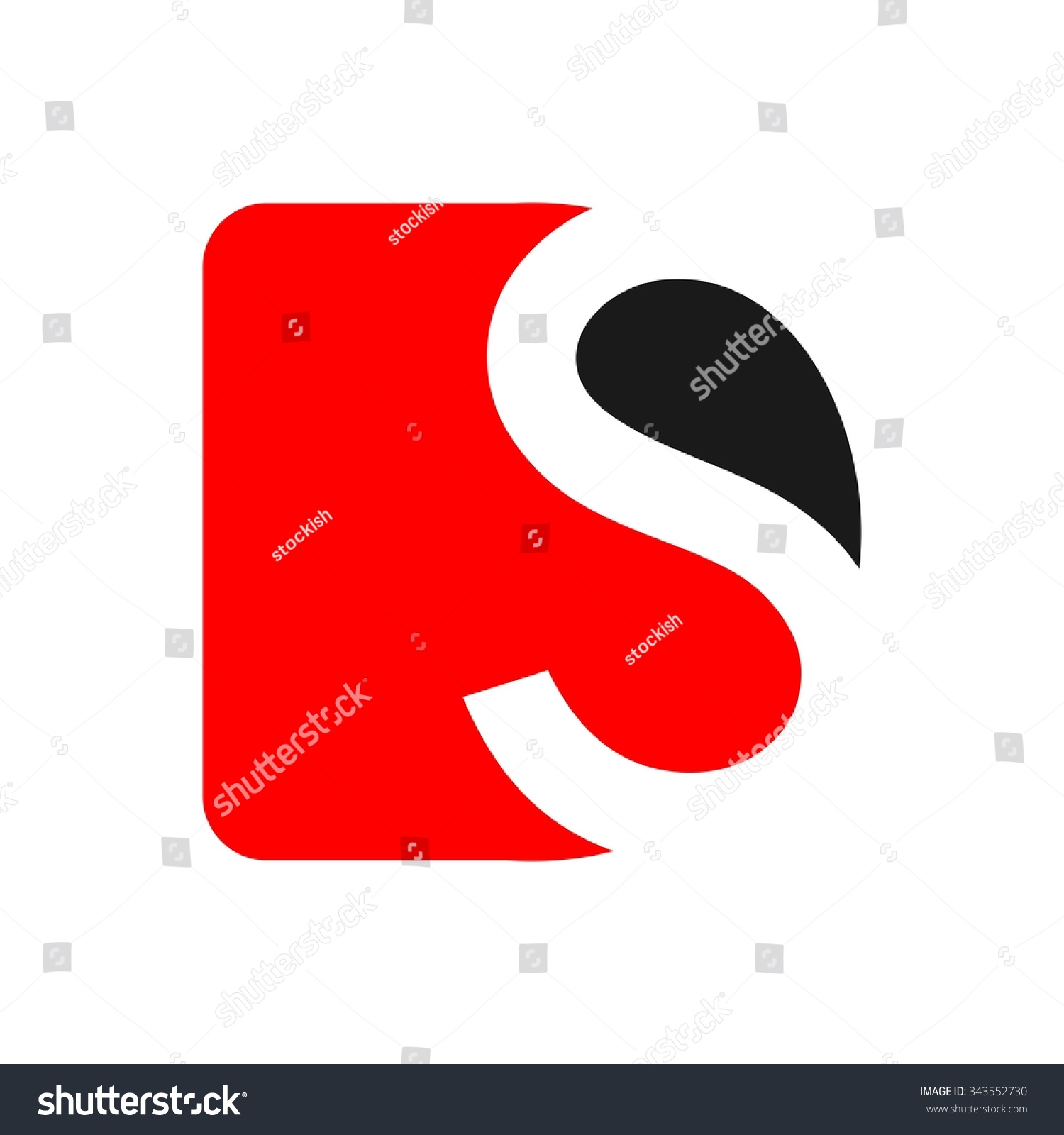 D S Logo Vector Icon Template: เวกเตอร์สต็อก (ปลอดค่าลิขสิทธิ์) 343552730