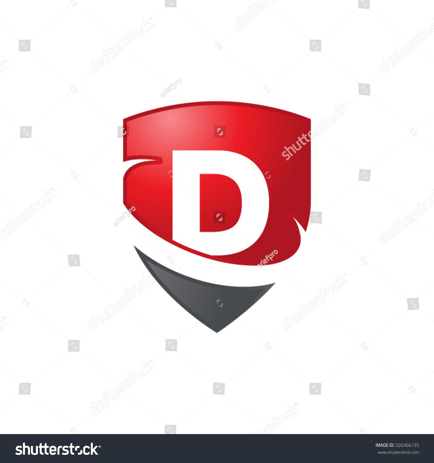 Letter d shield Images, Stock Photos & Vectors | Shutterstock