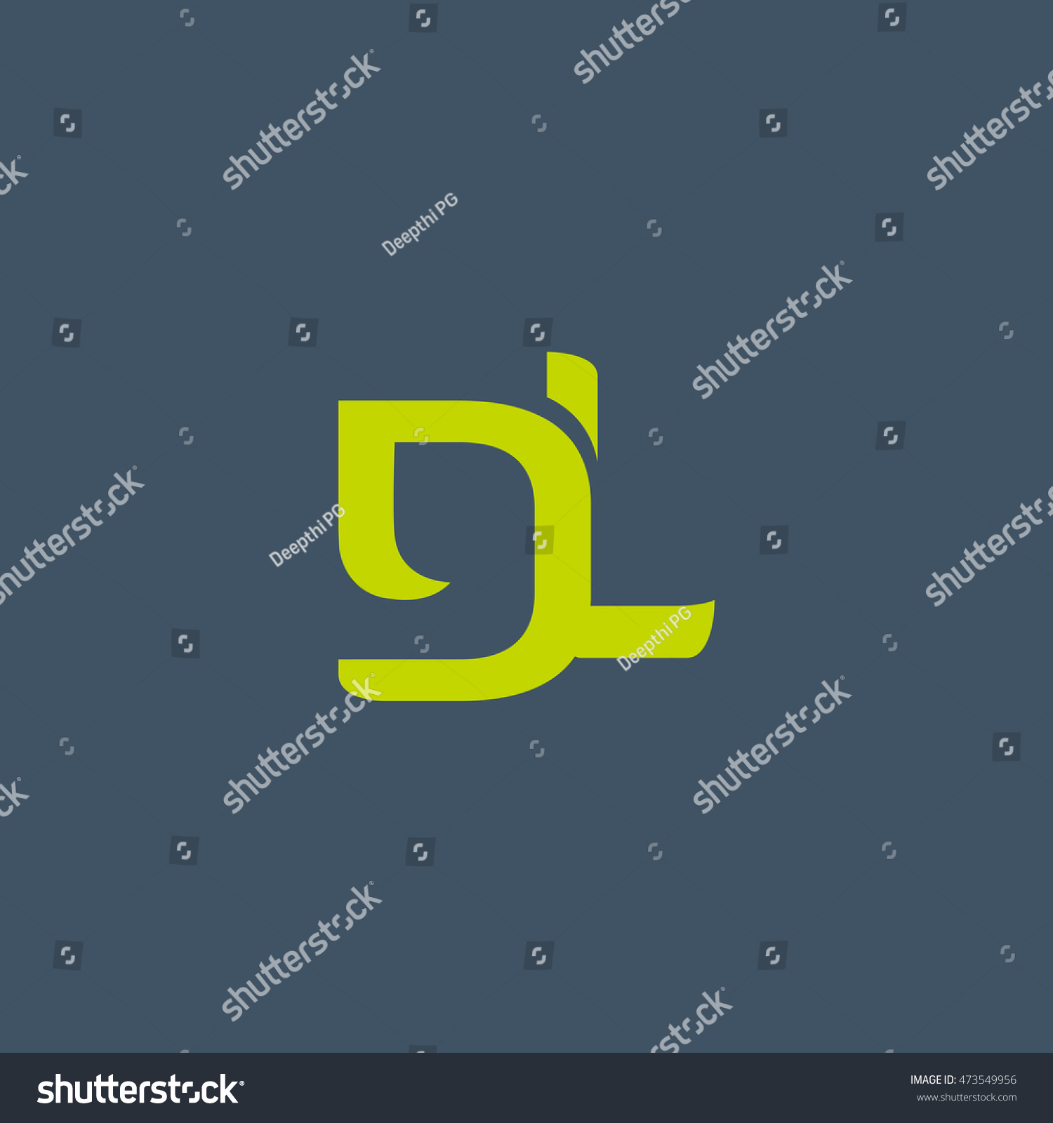 D L Letter Logos Stock Vector (Royalty Free) 473549956