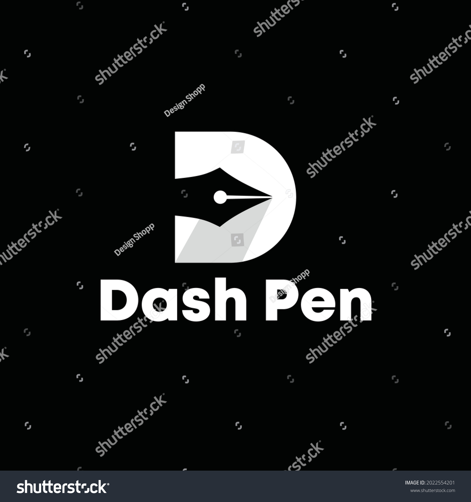 395 D pen logo Stock Vectors, Images & Vector Art | Shutterstock