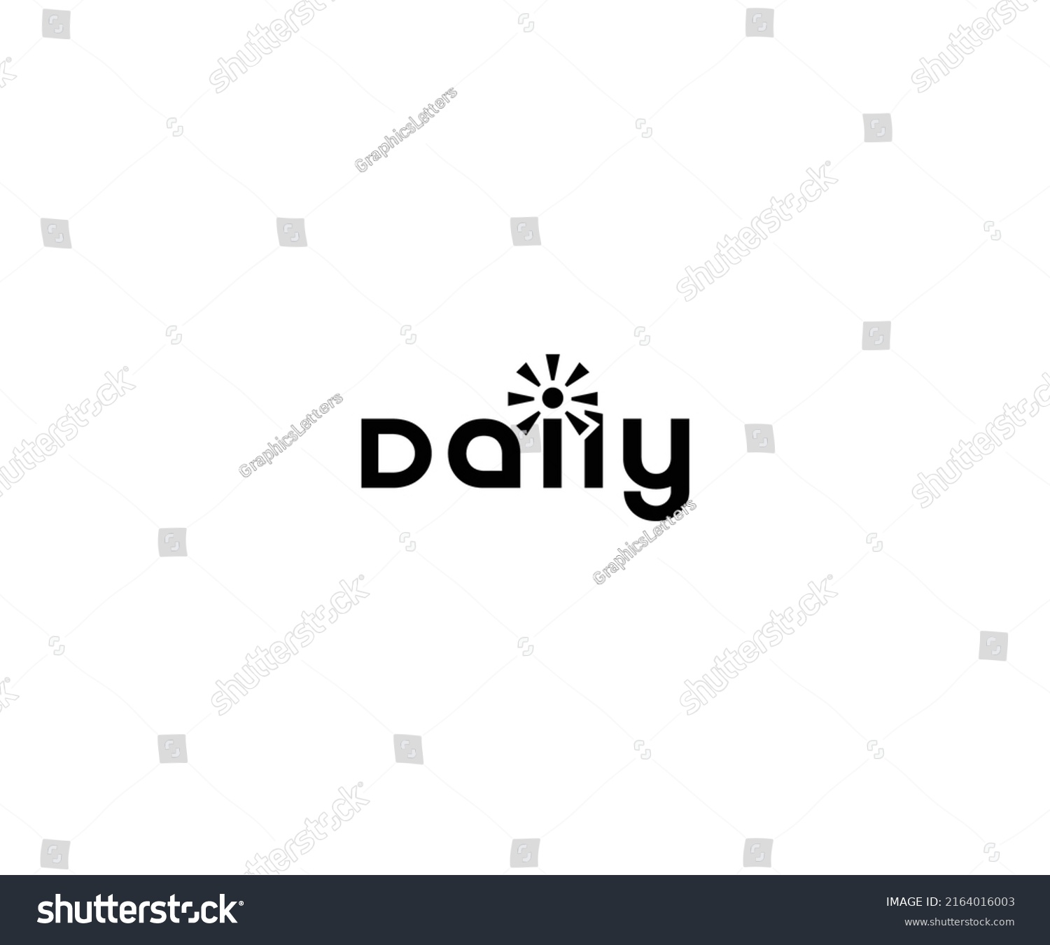 Daily Logo Design Vector Template Stock Vector (Royalty Free ...