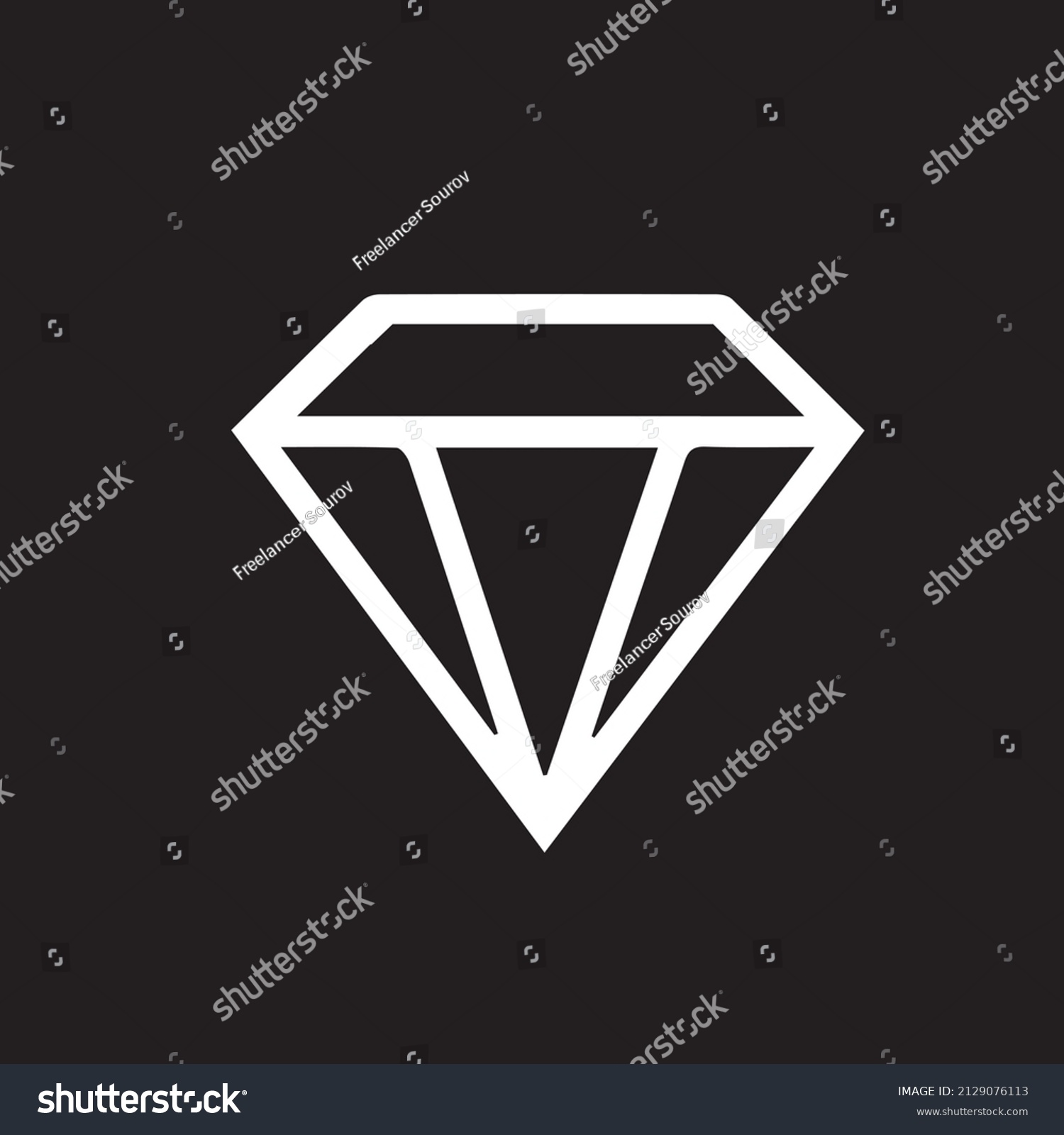 Daimond Logo Design High Resolution Stock Vector (Royalty Free ...