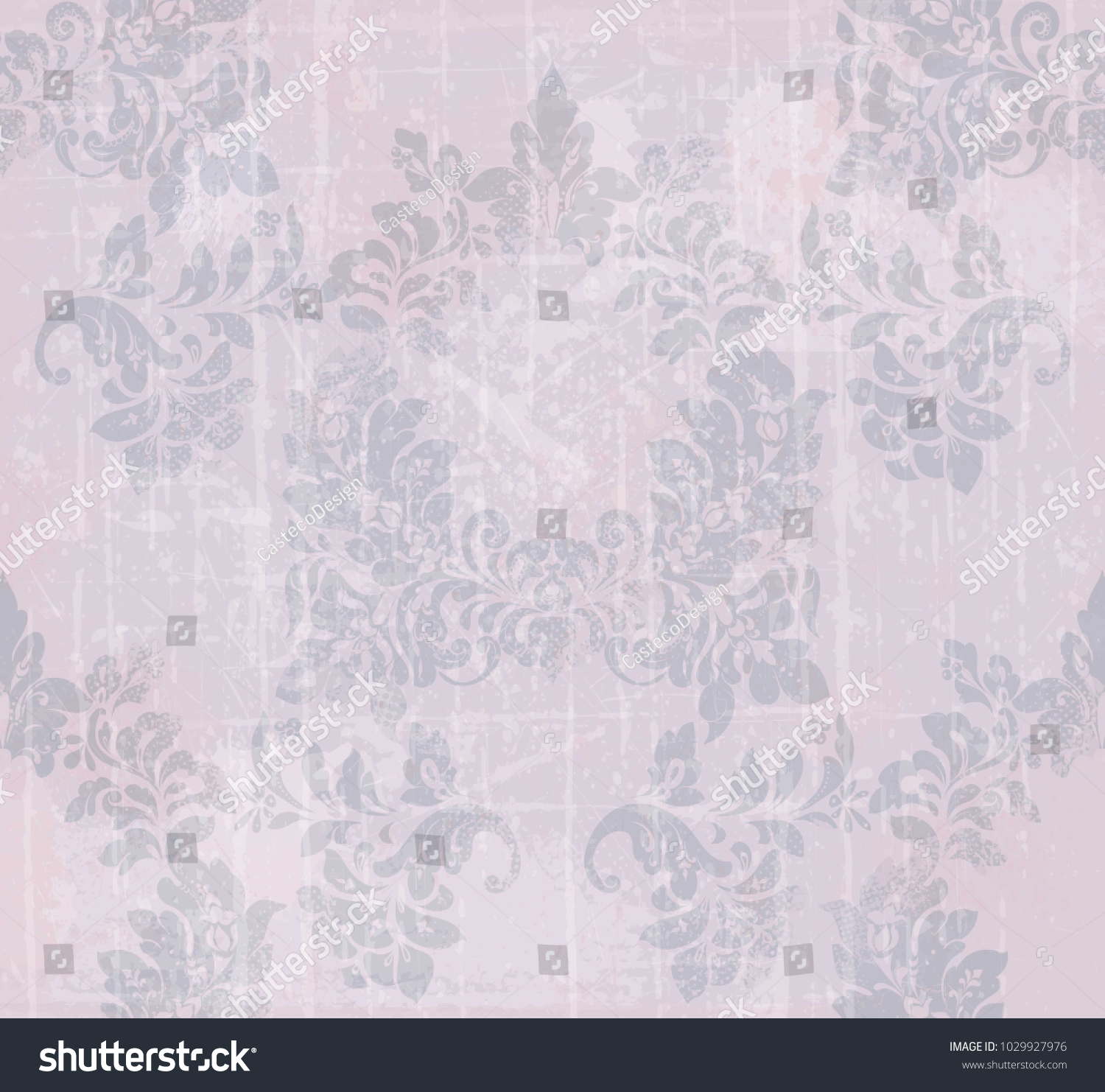 Damask Pattern Texture Vector Royal Fabric Stock Vector (Royalty Free ...