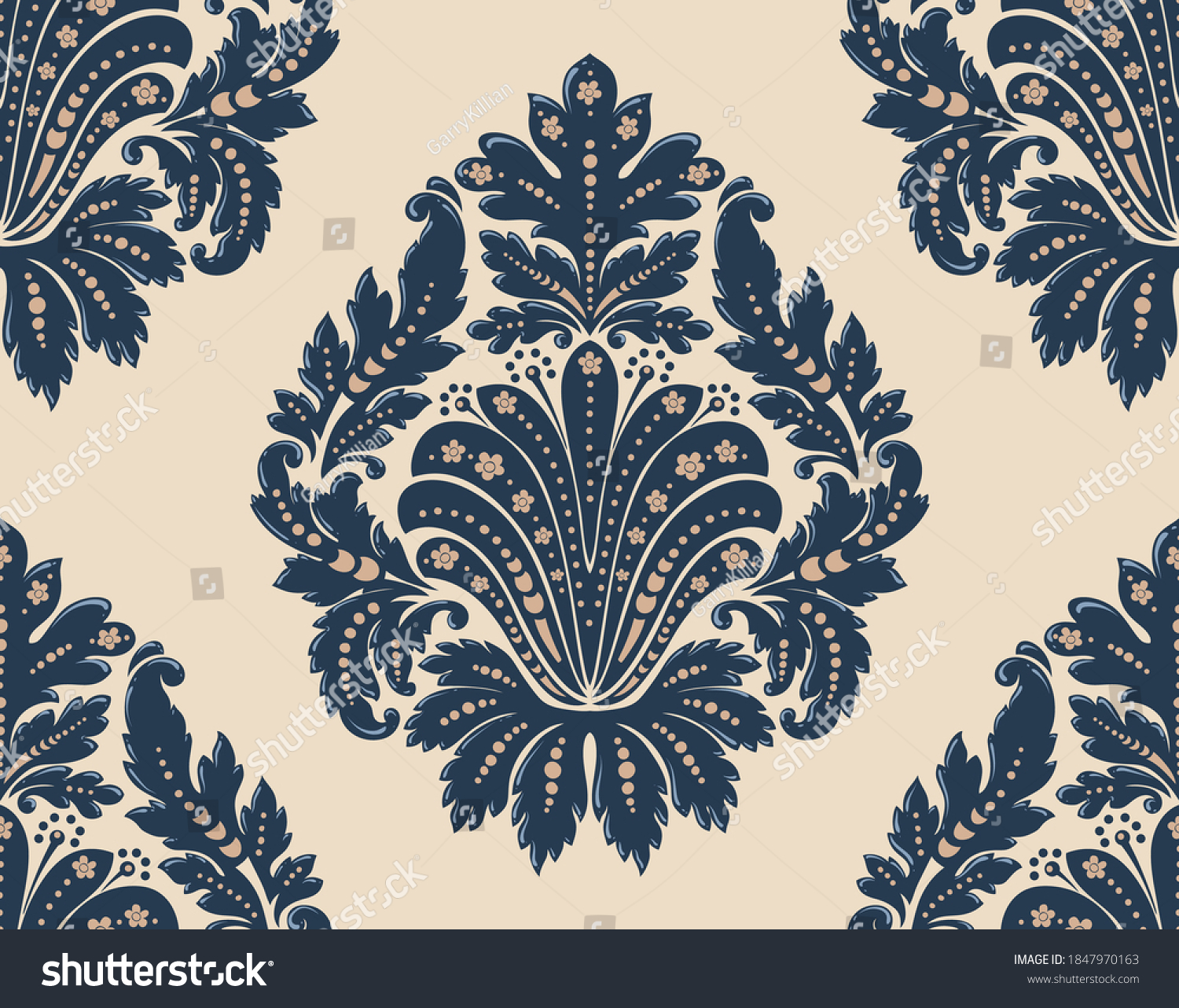 271,577 Antique damask wallpaper Images, Stock Photos & Vectors ...