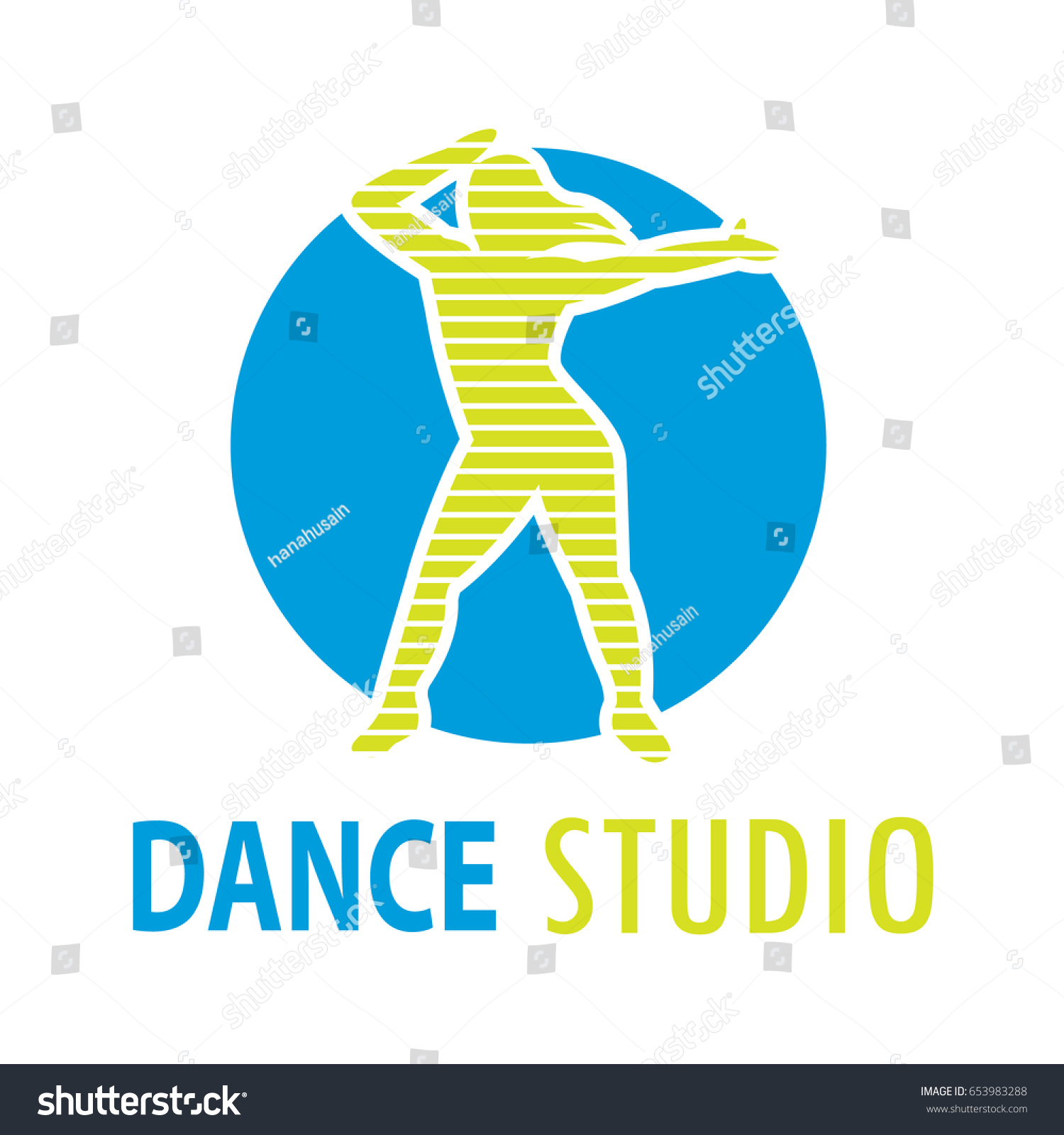 Dance Logo Dance School Dance Studio Stock Vector (Royalty Free ...
